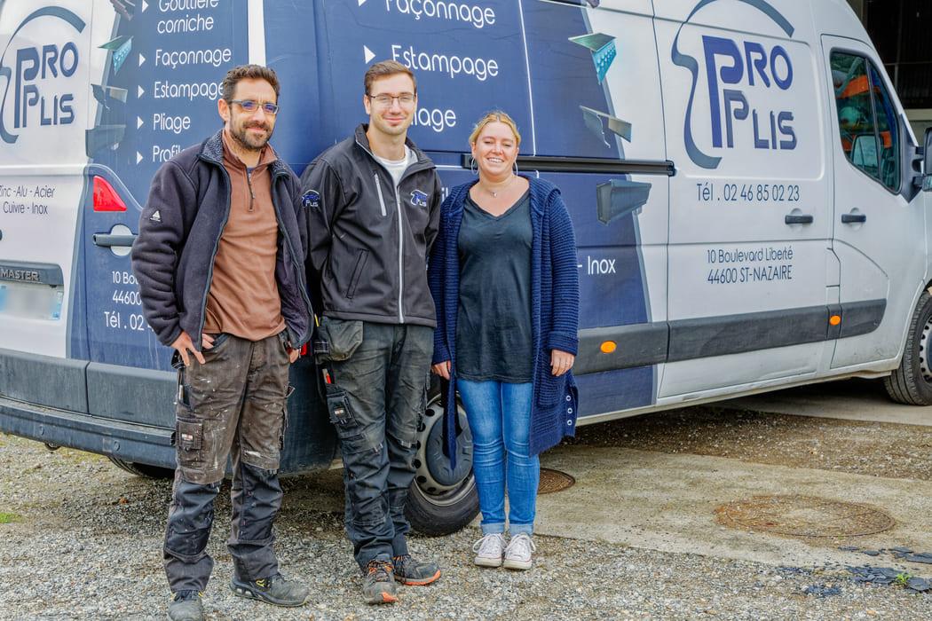 Pliage de tôle en acier et aluminium à Saint-Nazaire - Proplis